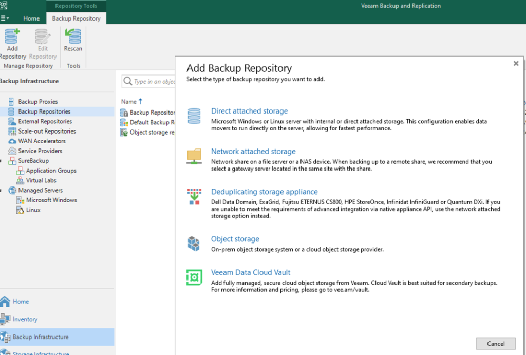 How to Add an OCI S3 Bucket as a Veeam Repository » Tech Nugget