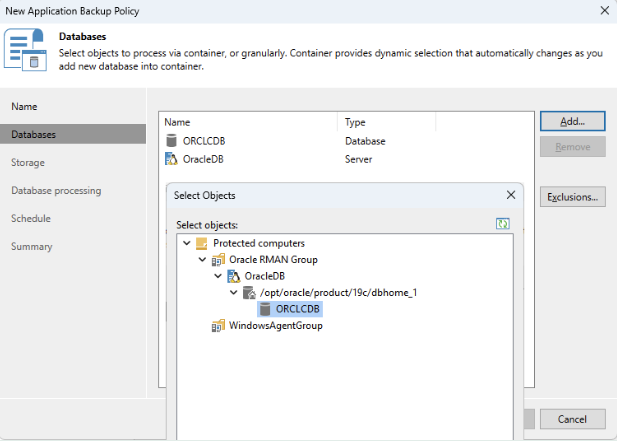 Deploying Veeam Oracle RMAN Plug-in from Veeam Server » Tech Nugget