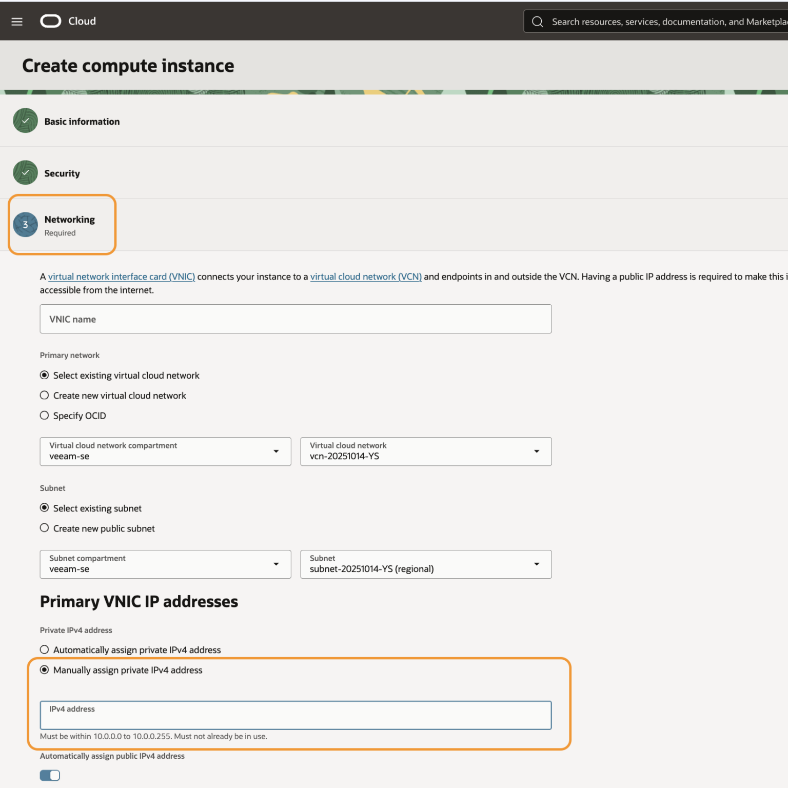 Third and Last – Workaround for Full Machine Recovery into OCI Native ...